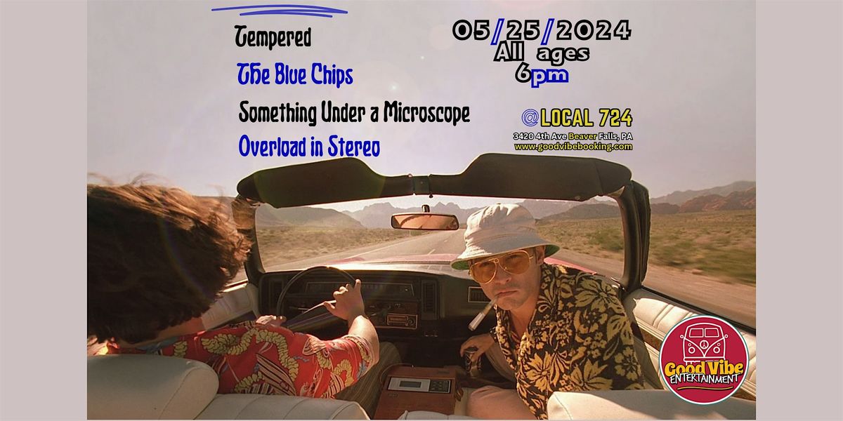The Blue Chips, Tempered, Overload in Stereo & Something Under a ...