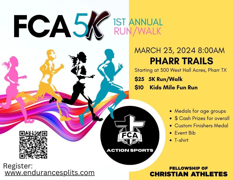 1st Annual FCA 5K , SanJuan, TX, San Juan, March 23 2024 | AllEvents.in