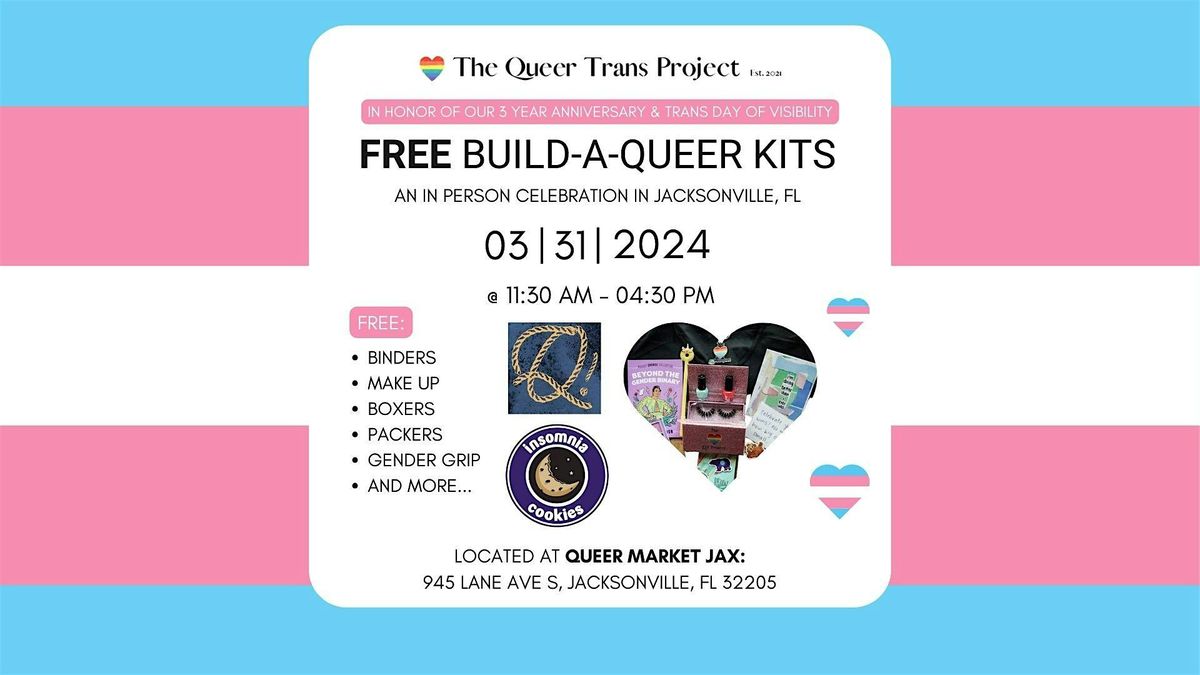 Trans Day of Visibility w/ The Queer Trans Project: Free Build-a-Queer ...