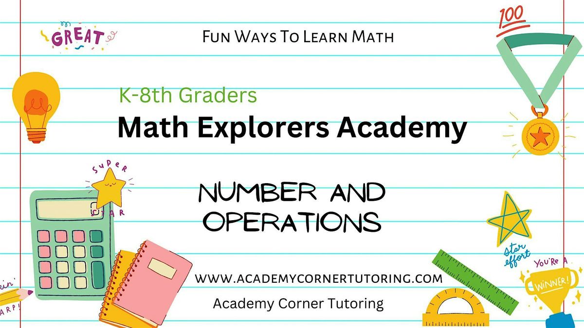 2024-2025 Math Explorers Academy, August 27 to April 29 | Online Event ...