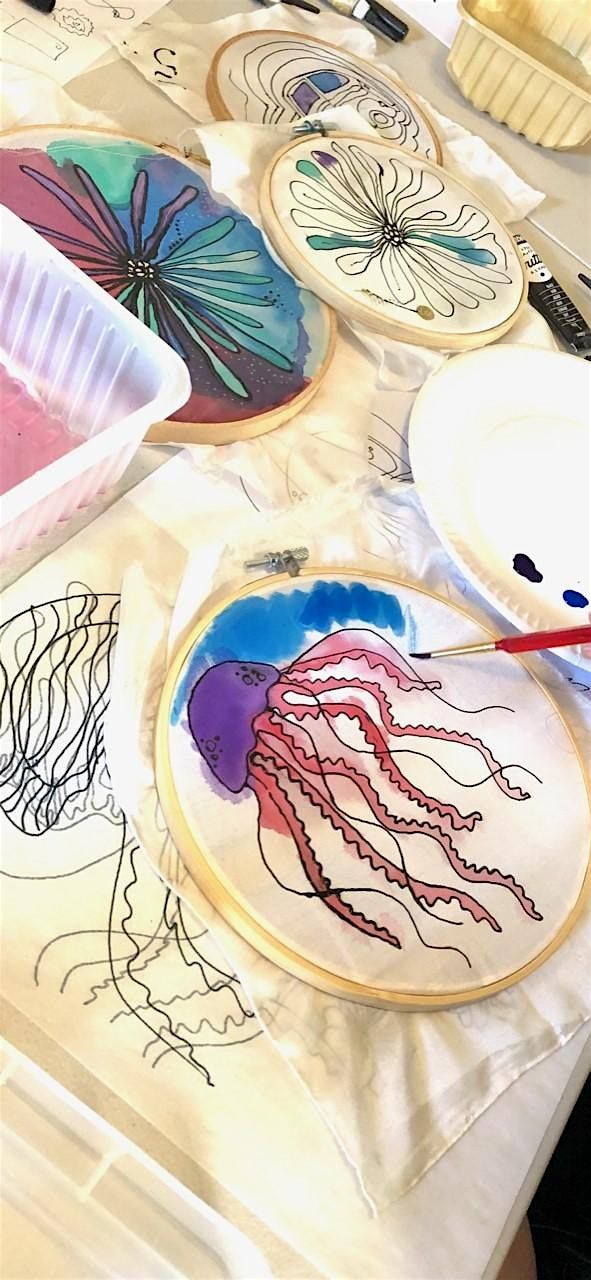 Introduction to Silk Painting with Claire Louise Mather, Swarthmore ...