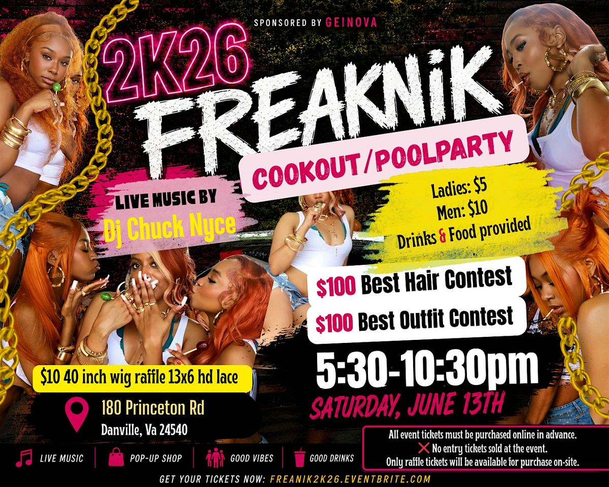 2K26 Freaknik Cookout & Pool Party, 8 August 2026 | AllEvents