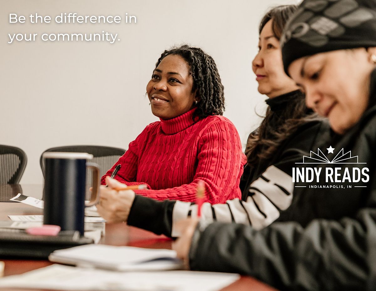 Indy Reads Volunteer Info Session, Indy Reads, Indianapolis, 29 March ...
