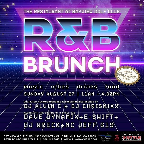 RnB Brunch @ Bay View Golf Club and Restaurant, Bay View Golf Club ...