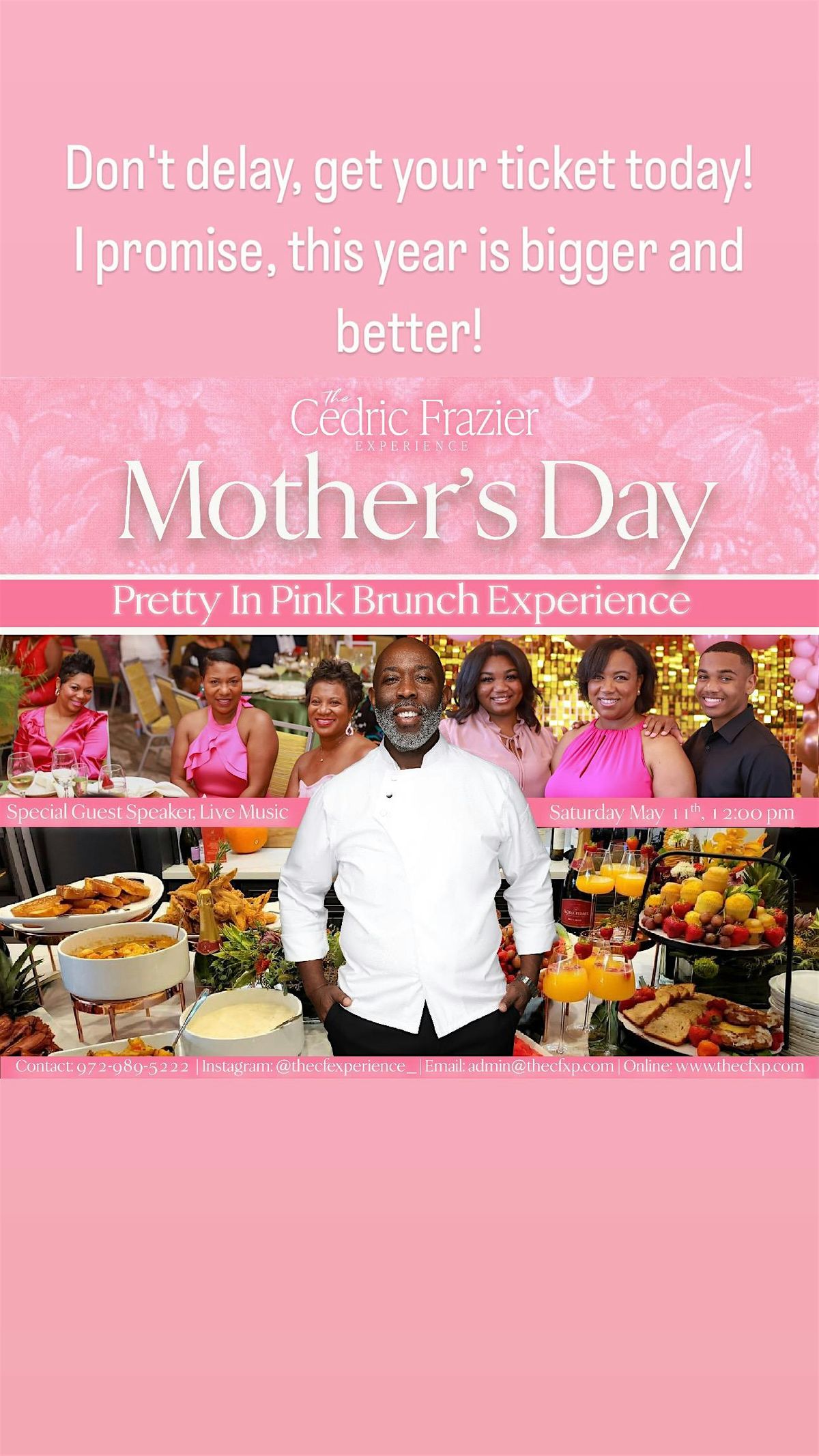 Pretty in Pink Mothers Day Brunch, DeSoto Civic Center, E Pleasant Run ...