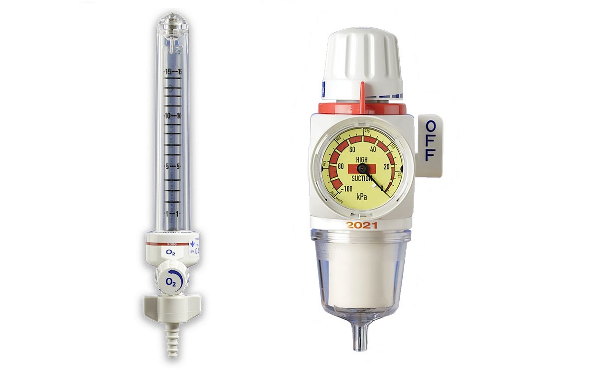 O2 Flowmeter & Negative Suction Controller - AT/A - City Hospital ...