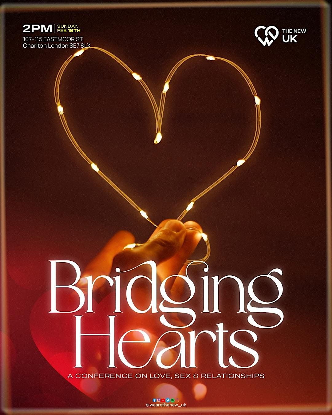 Bridging Hearts Love Sex And Relationship Conference Se7 8lx