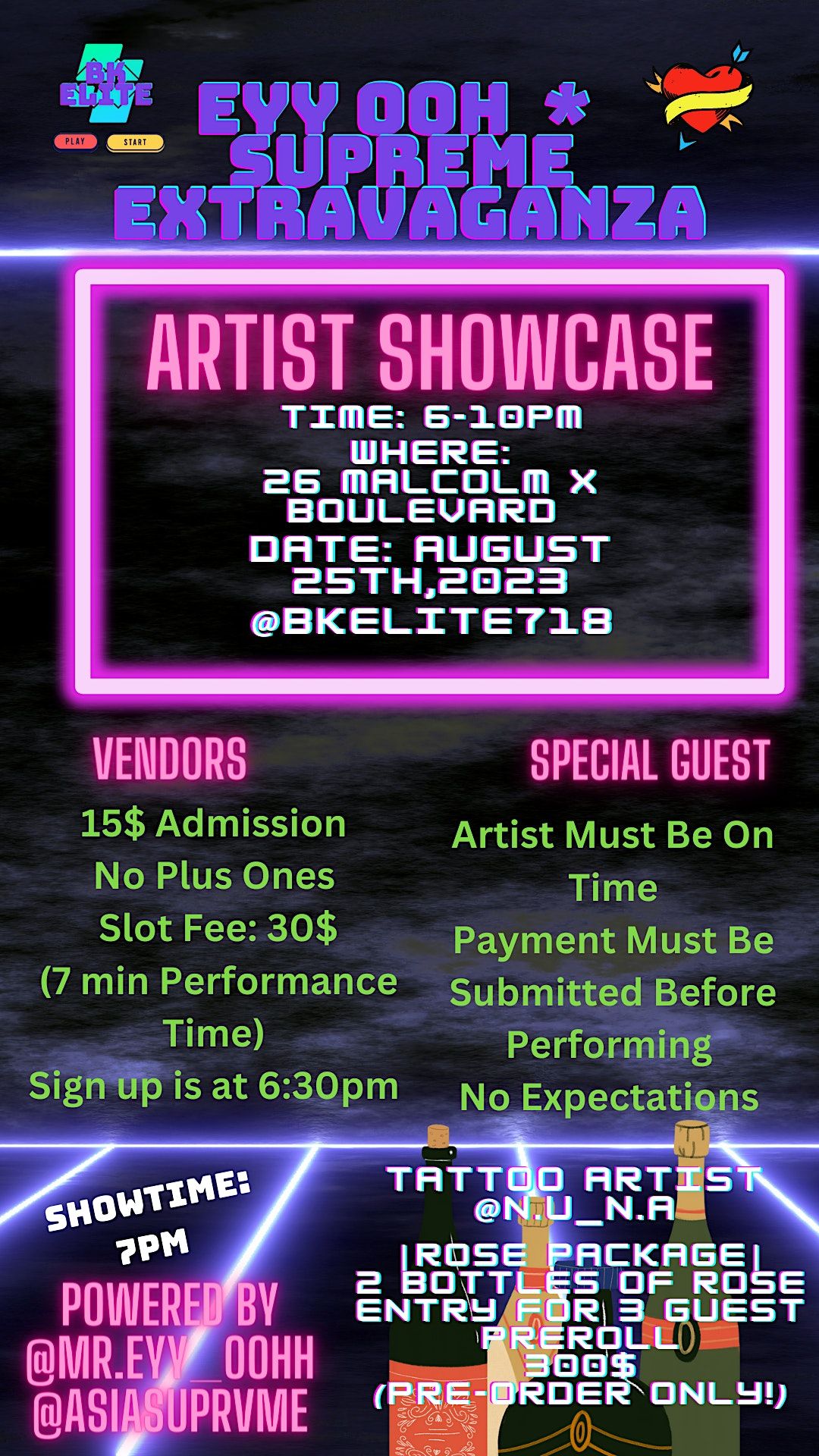 Eyy Ooh x Supreme Extravaganza, Bk Elite, Brooklyn, 25 August 2023 ...
