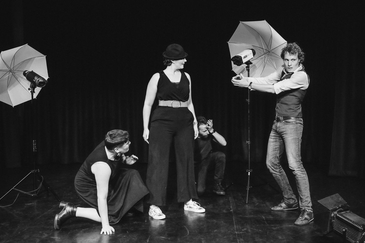 100% Improvised Show - As Seen On TV, Leeszaal West, Rotterdam, 28 ...