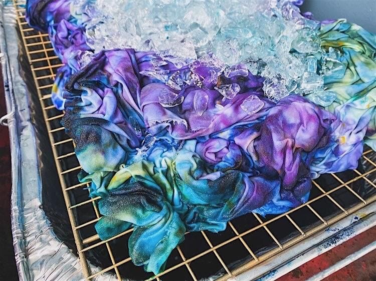 Ice Dye Workshop, 217 W Richmond Ave. studio c, 14 April 2024 ...