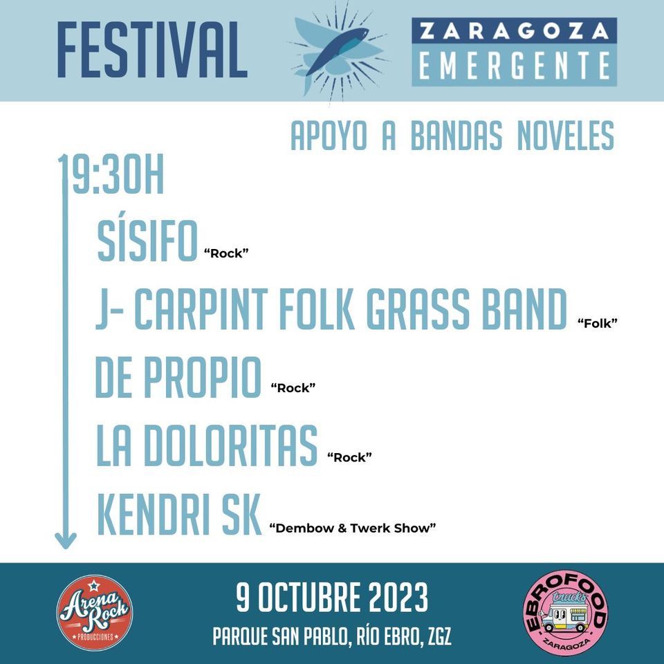 "Festival Zaragoza Emergente". Ebro Food Truck 2023 , Parque San Pablo Zaragoza, 9 October 2023 ...