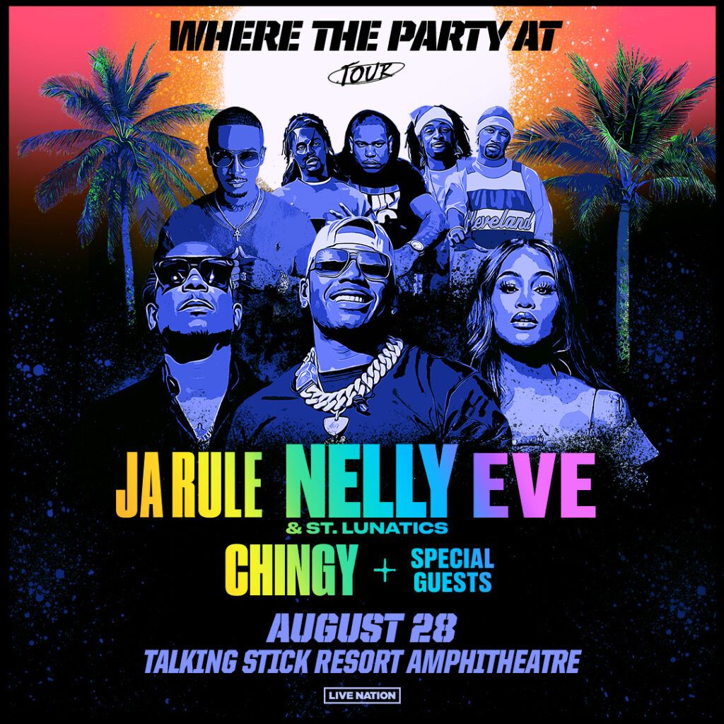 Nelly with Ja Rule and Eve at North Island Credit Union Amphitheatre ...