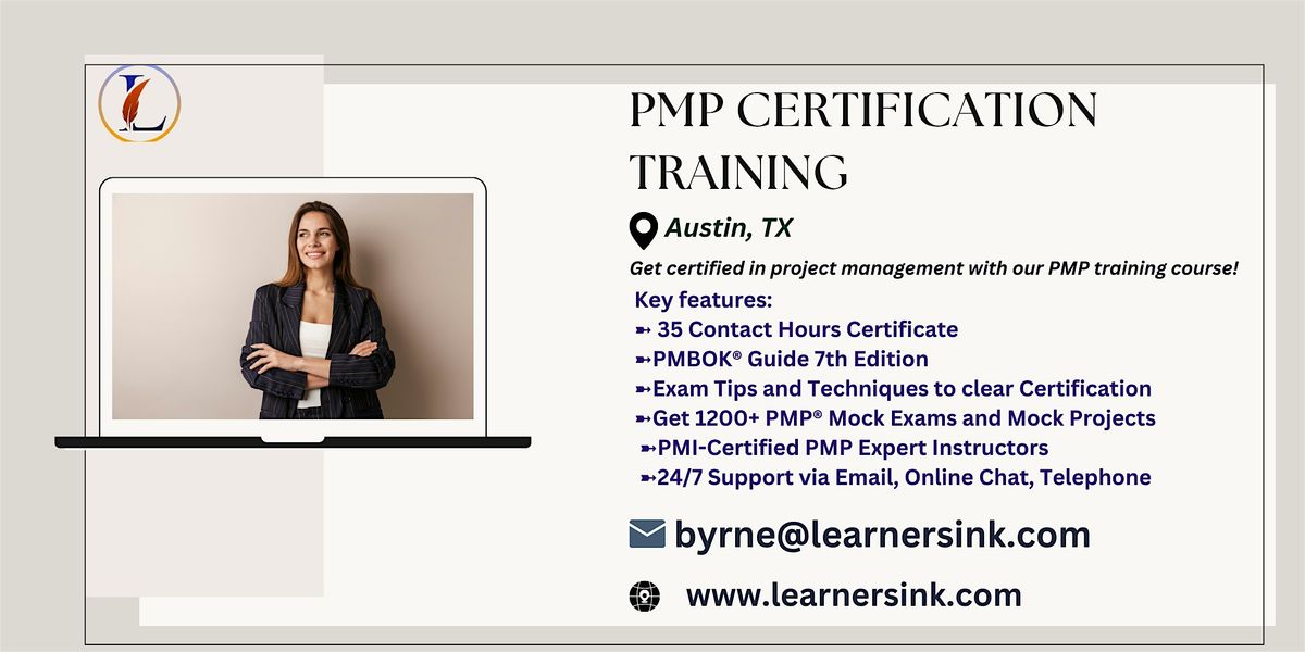 4 Day PMP Training Bootcamp in Austin, TX, 2021 Guadalupe St, Austin ...
