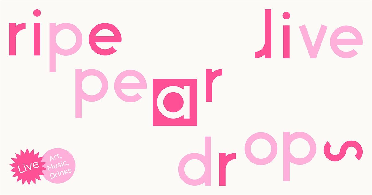 RIPE LIVE: Pear Drops/ Ben Topping, The Alfred Arcade, Southampton, 21 ...