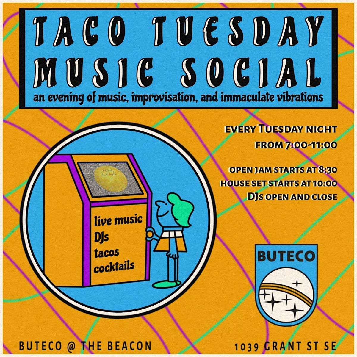 Taco Tuesday Music Social, Buteco, Atlanta, 17 January to 24 December ...