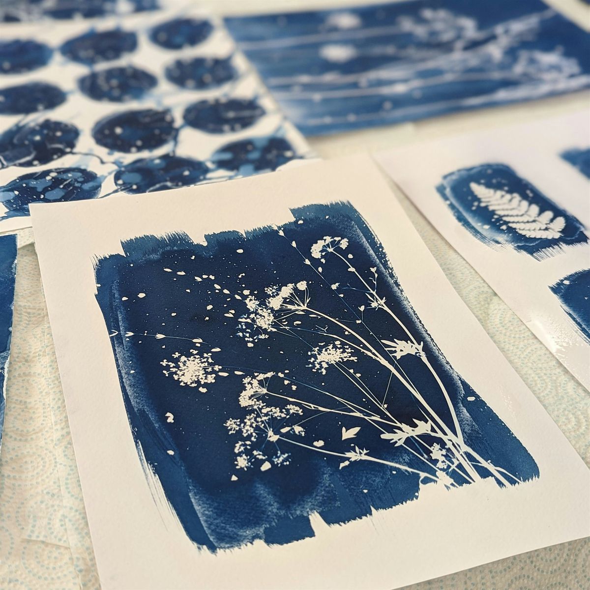 Afternoon Cyanotype Printing Workshop, Pentredwr Community Centre (Old ...