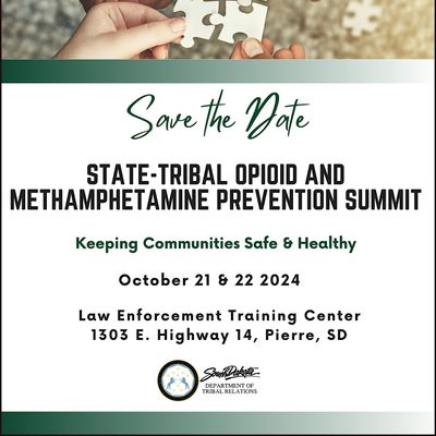 South Dakota State Tribal Opioid and Methamphetamine Summit (STOMP ...