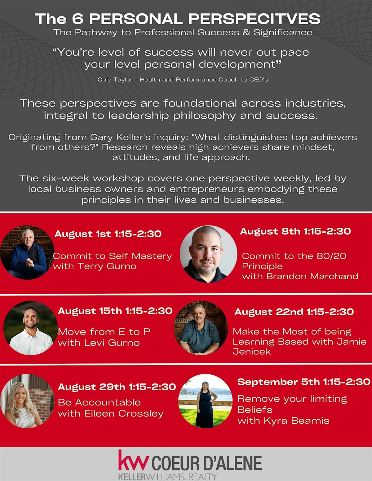 6 Personal Perspectives- Make Being "Learning Based" the Foundation of ...