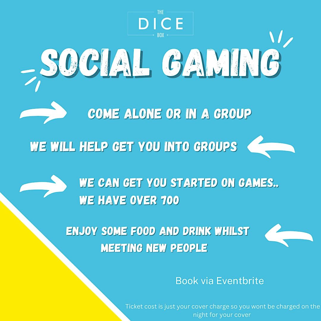 Social Gaming Worcester, The Dice Box, Worcester, 20 December 2023 ...
