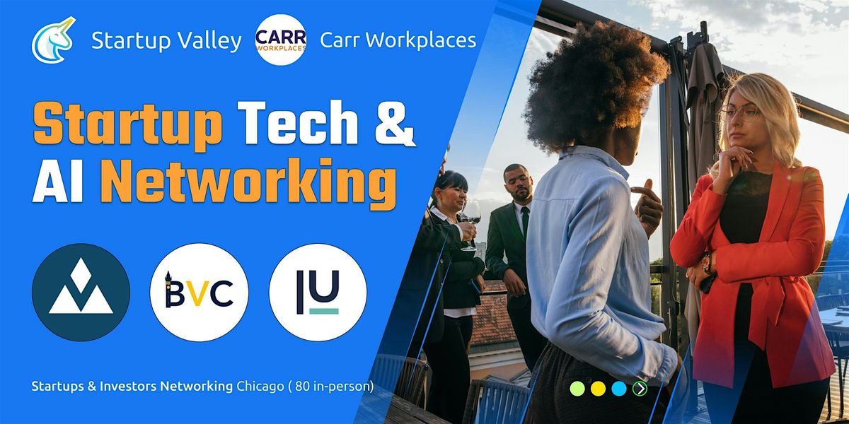 AI & Tech Networking in Chicago, Carr Workplaces AON Center - Coworking ...