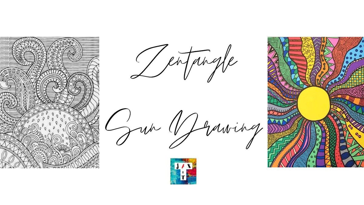Zentangle Sun Drawing Workshop, Downstairs Art Gallery, Two Rocks, 26 ...