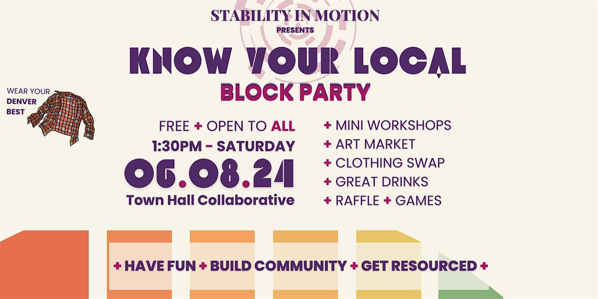 Know Your Local, Town Hall Collaborative, Denver, 8 June 2024 | AllEvents