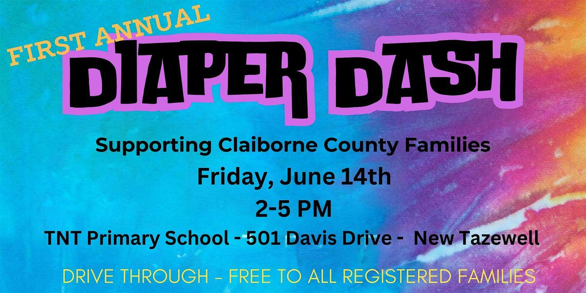 Diaper Dash, TNT Primary School, New Tazewell, 14 June 2024 | AllEvents.in