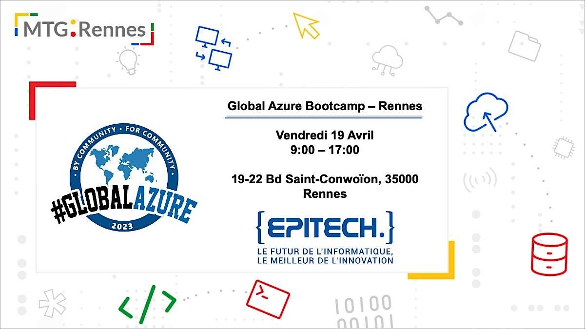 Global Azure 2024 Rennes, 19-22 Bd Saint-Conwoïon, Rennes, 19 April ...
