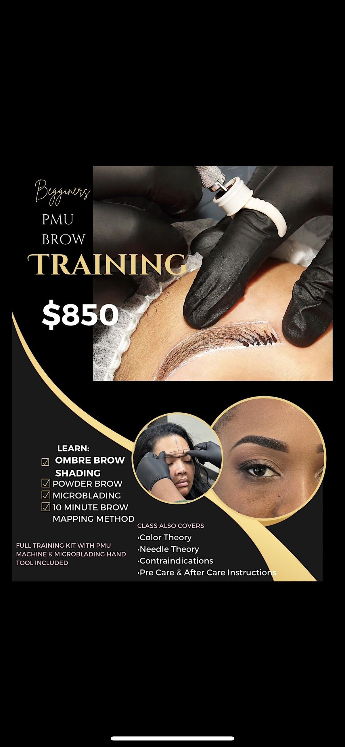 ATLANTA: PMU BROW TRAINING- MICROBLADING, OMBRE & POWDER BROW TRAINING ...