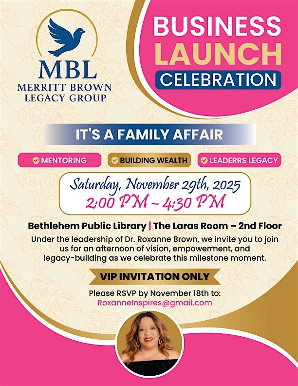 Its a Family Affair, Bethlehem Area Public Library, 29 November 2025 ...