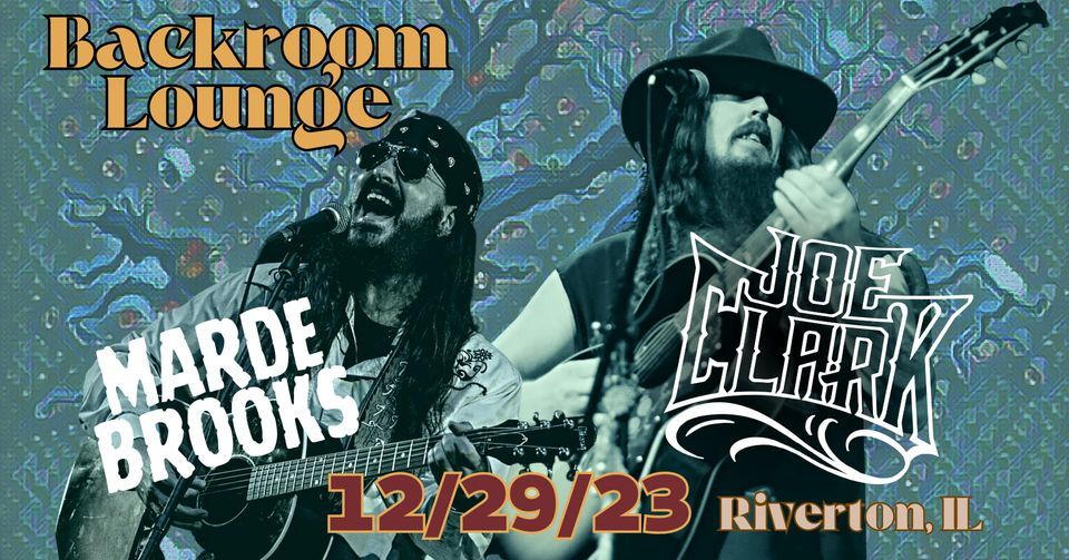 Joe Clark & MarDe Brooks, Backroom Listening Lounge , Riverton, 29 ...