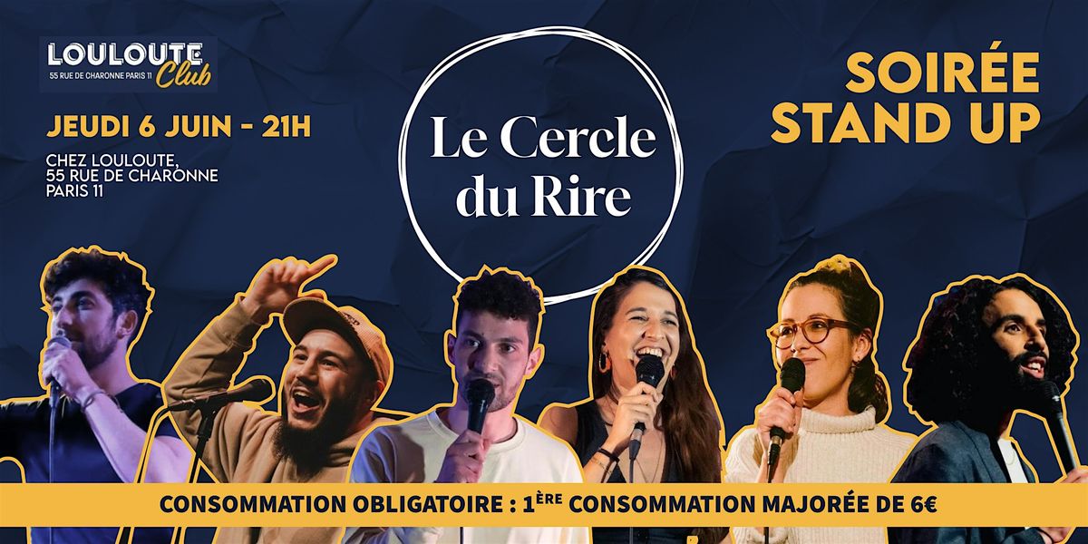 [STAND UP COMEDY] Le Cercle du Rire chez Louloute - Paris 11, Louloute ...