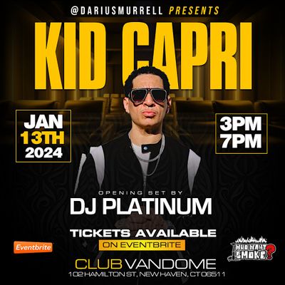 KID CAPRI DAY PARTY BEST D@#N PARTY IN CONNECTICUT PERIOD DJ KID CAPRI ...