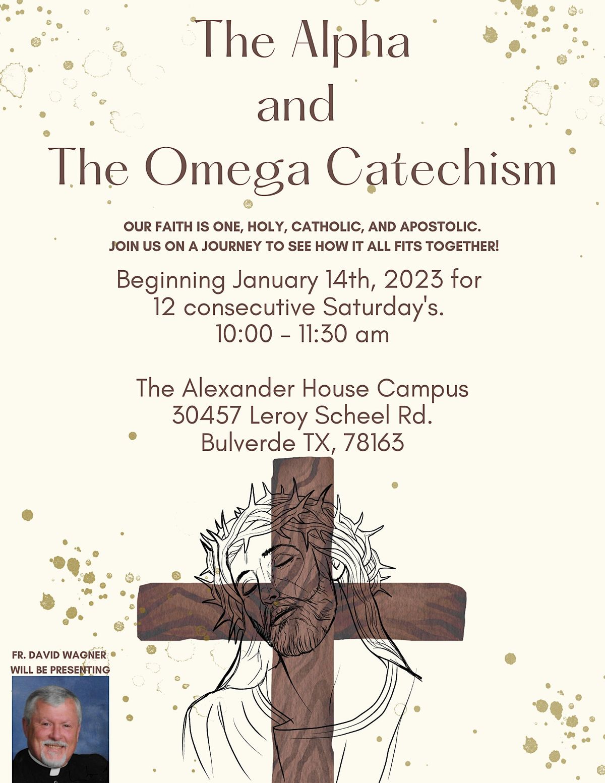The Alpha and The Omega Catechism Class, 30457 Leroy Scheel Rd ...