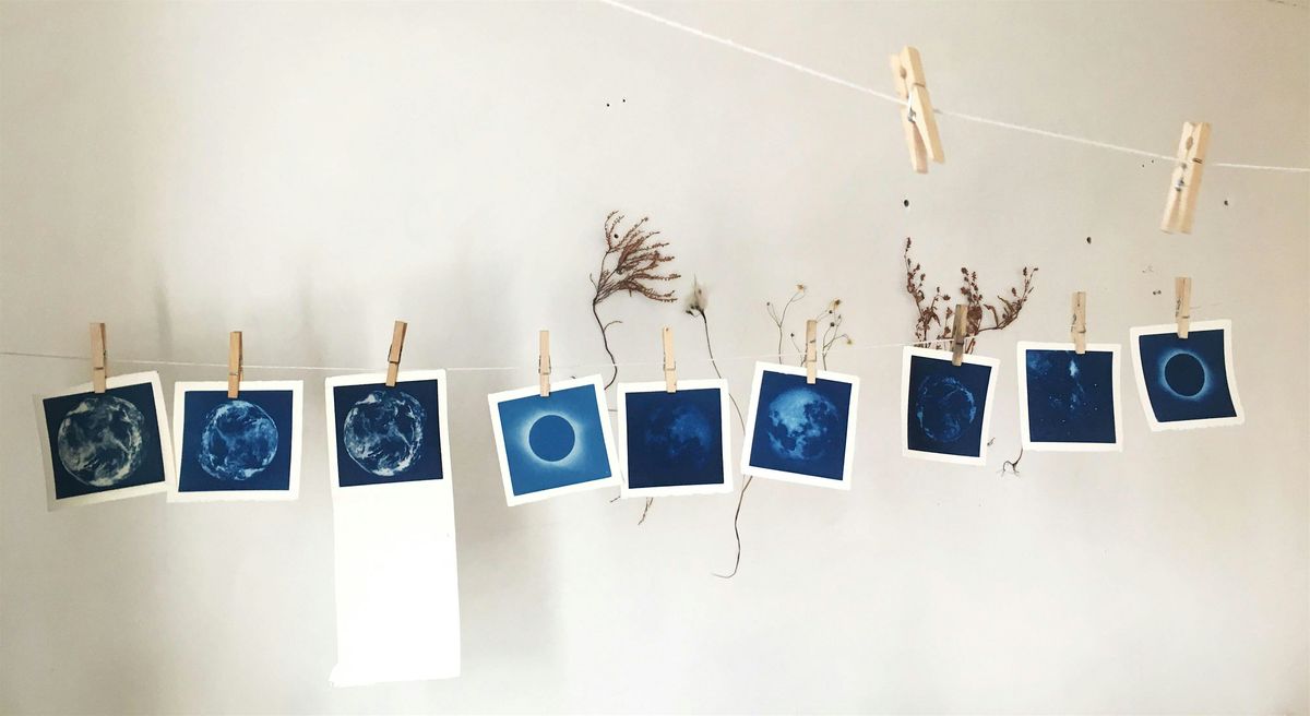 Cyanotype printing with botanical toning, Kings Road Studios, Hastings ...