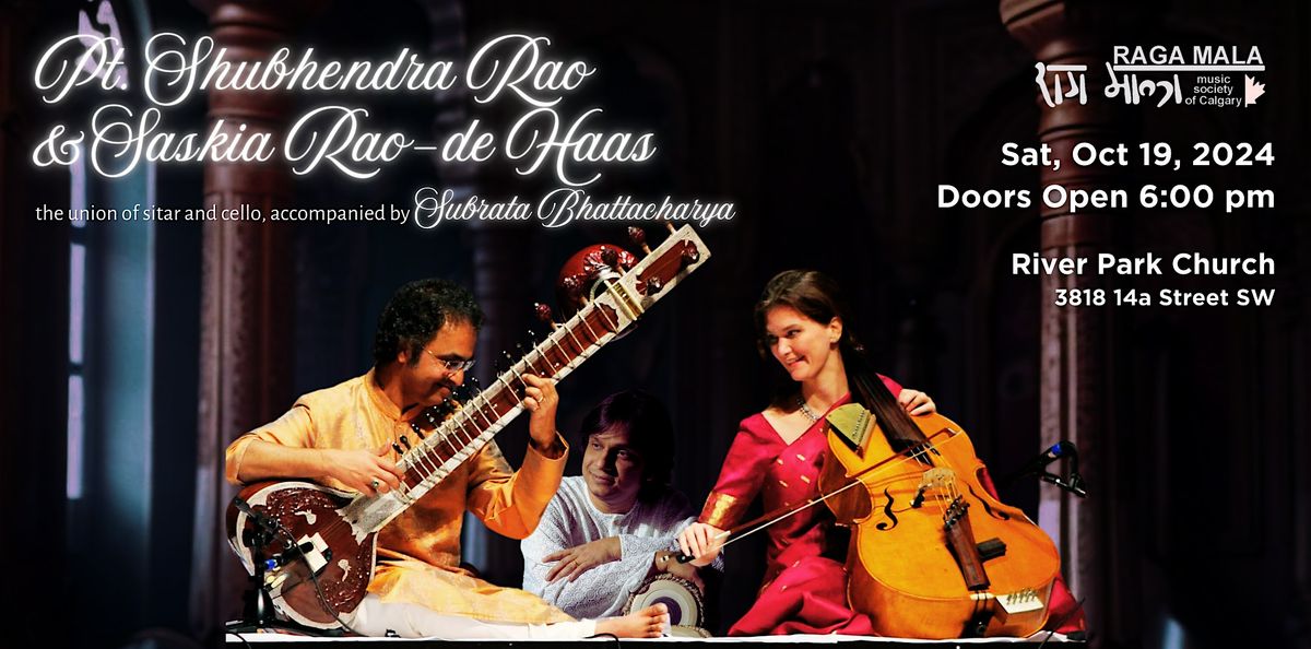 Pt. Shubhendra Rao and Saskia Rao-de Haas LIVE in Concert, River Park ...