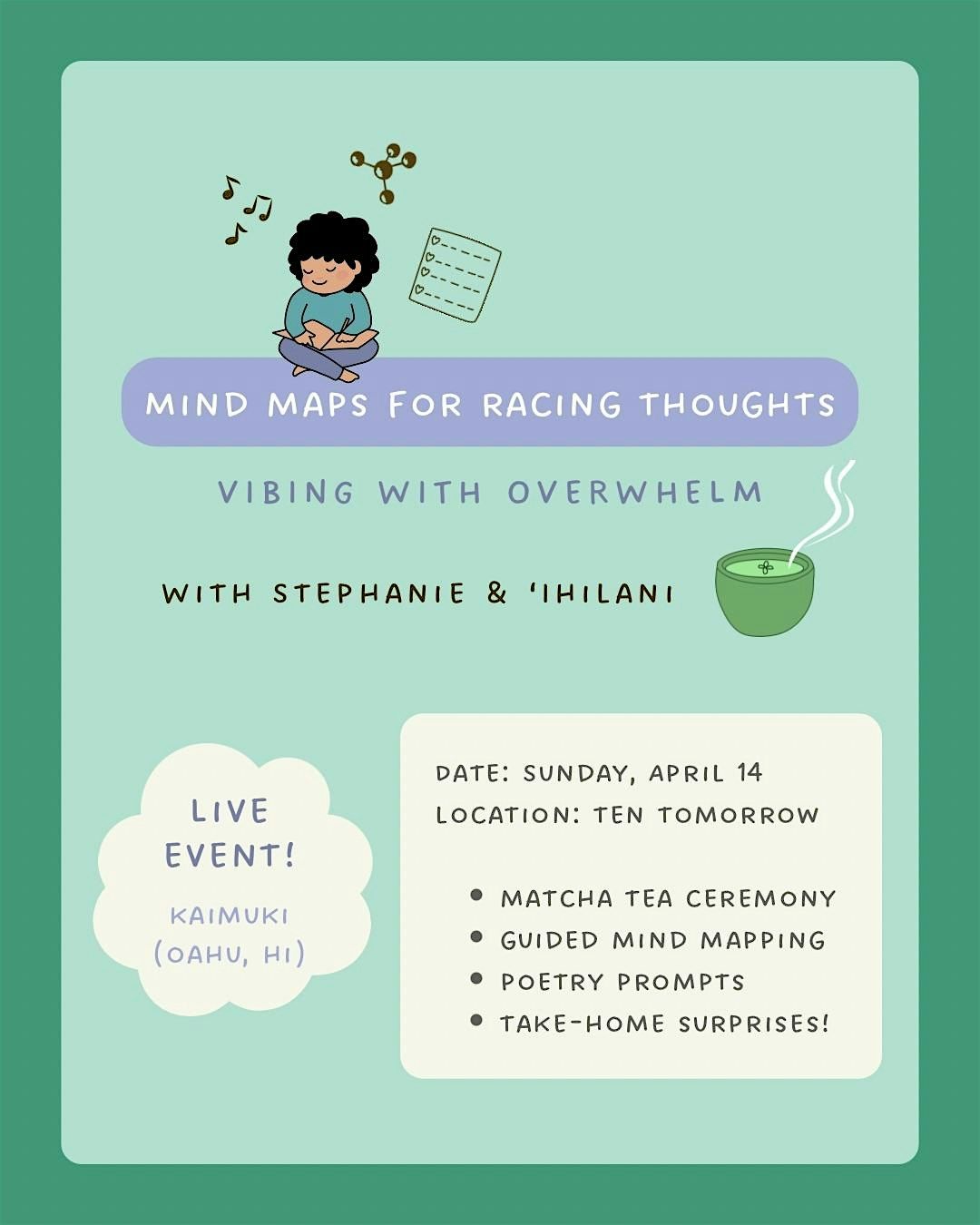 Mind Maps for Racing Thoughts: Vibing with Overwhelm, Daily Whisk ...