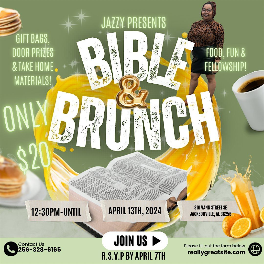 Bible & Brunch, 319 Vann Street Southeast, Jacksonville, AL, USA, 13 ...