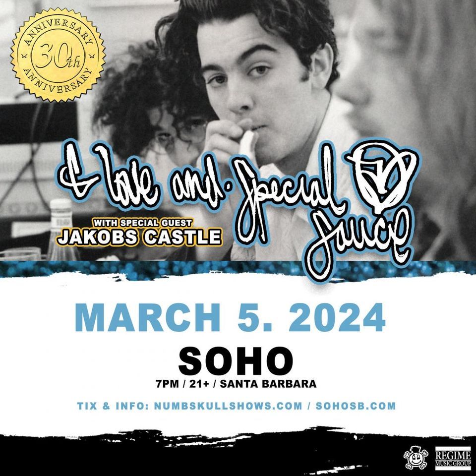 G. Love & Special Sauce with Jakobs Castle Presented by Numbskull, 1221 ...