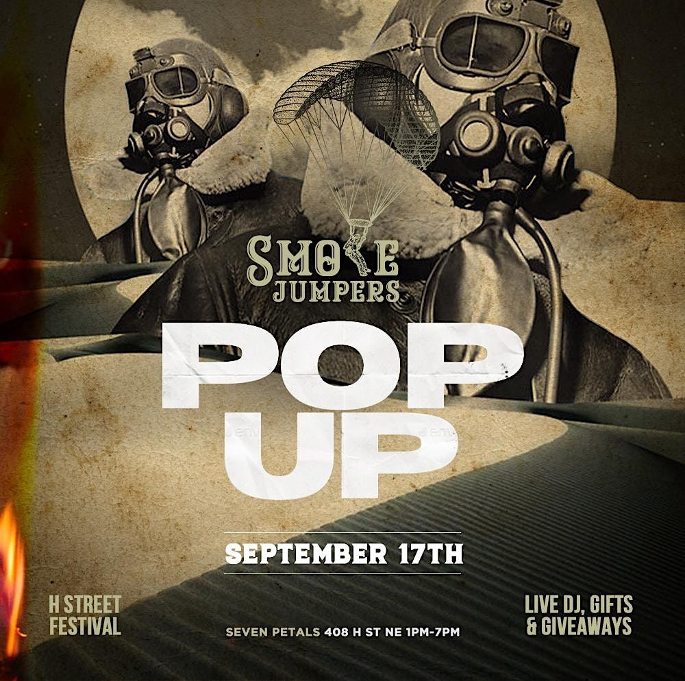 Smokejumpers DC Cannabis Pop Up at H street Festival, Seven Petals ...
