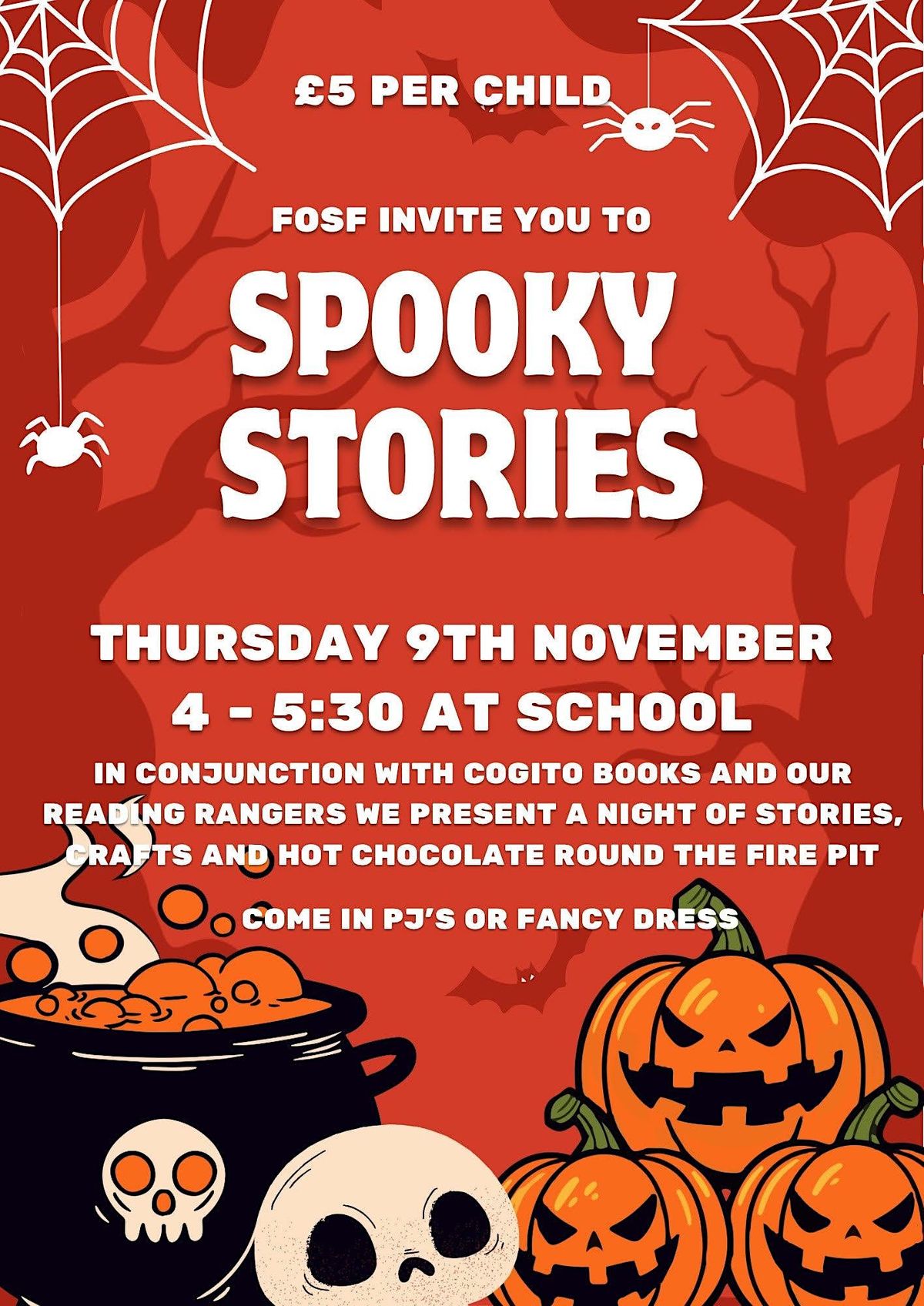 FOSF Spooky Stories - Storytelling Evening, Sele First School, The Sele ...