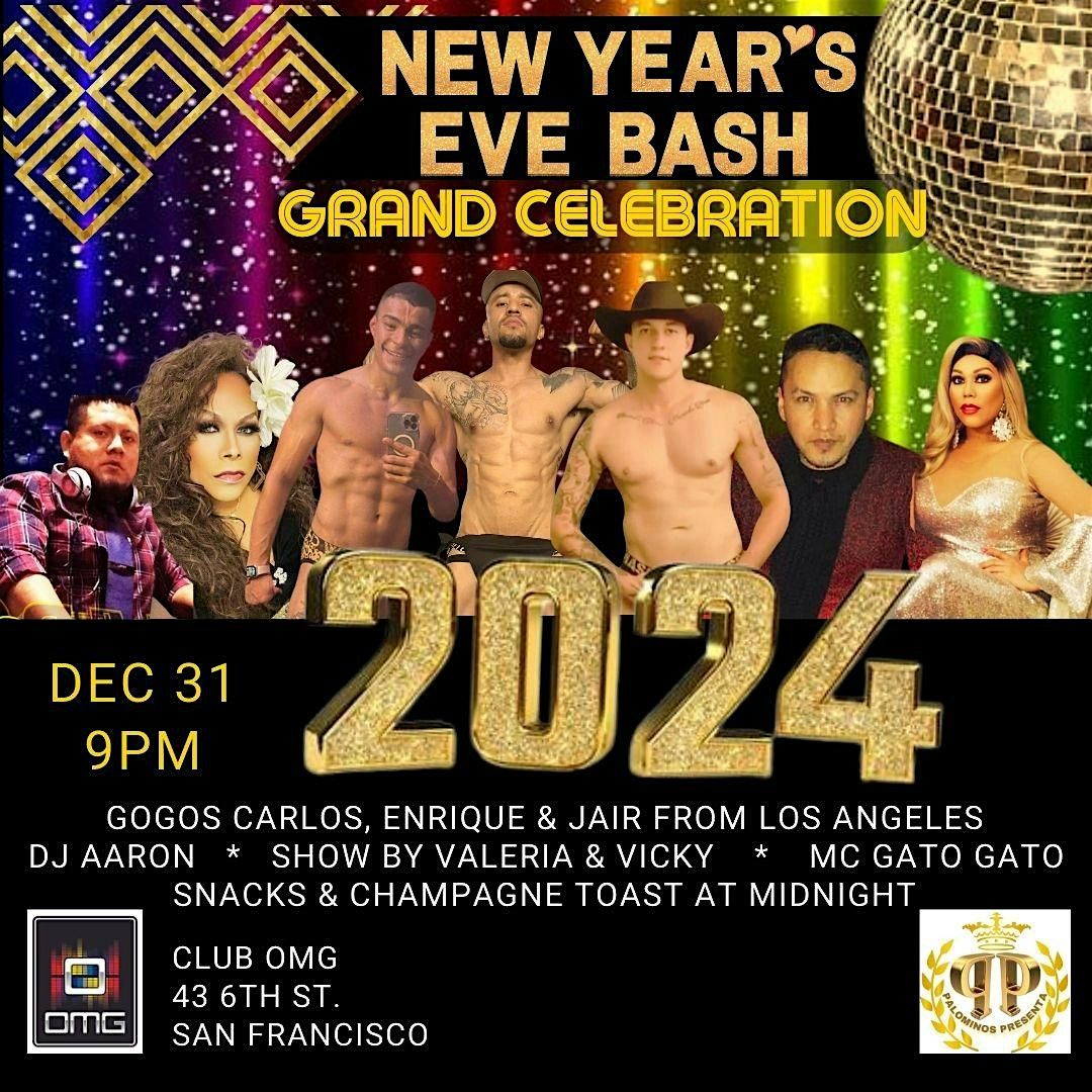 OMG New Years Eve Bash, OMG, San Francisco, 31 December to 1 January ...