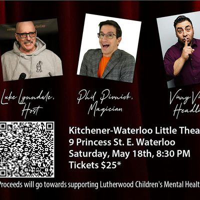 The Little Theatre BIG Comedy Fundraiser, Kitchener-Waterloo Little ...