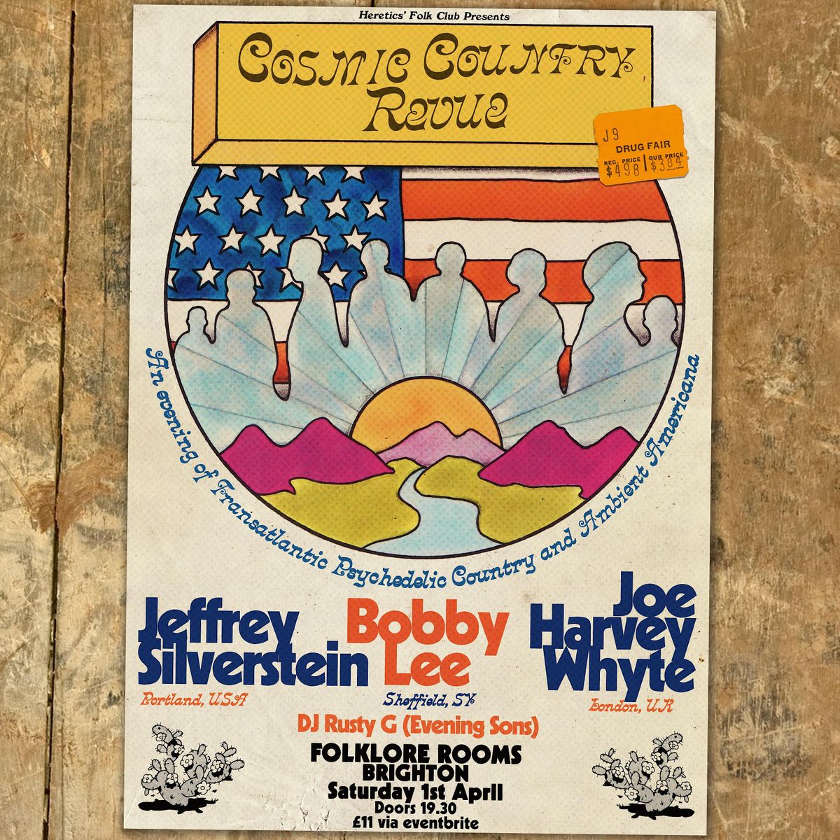 Cosmic Country Revue - Jeffrey Silverstein, Bobby Lee & Joe Harvey ...