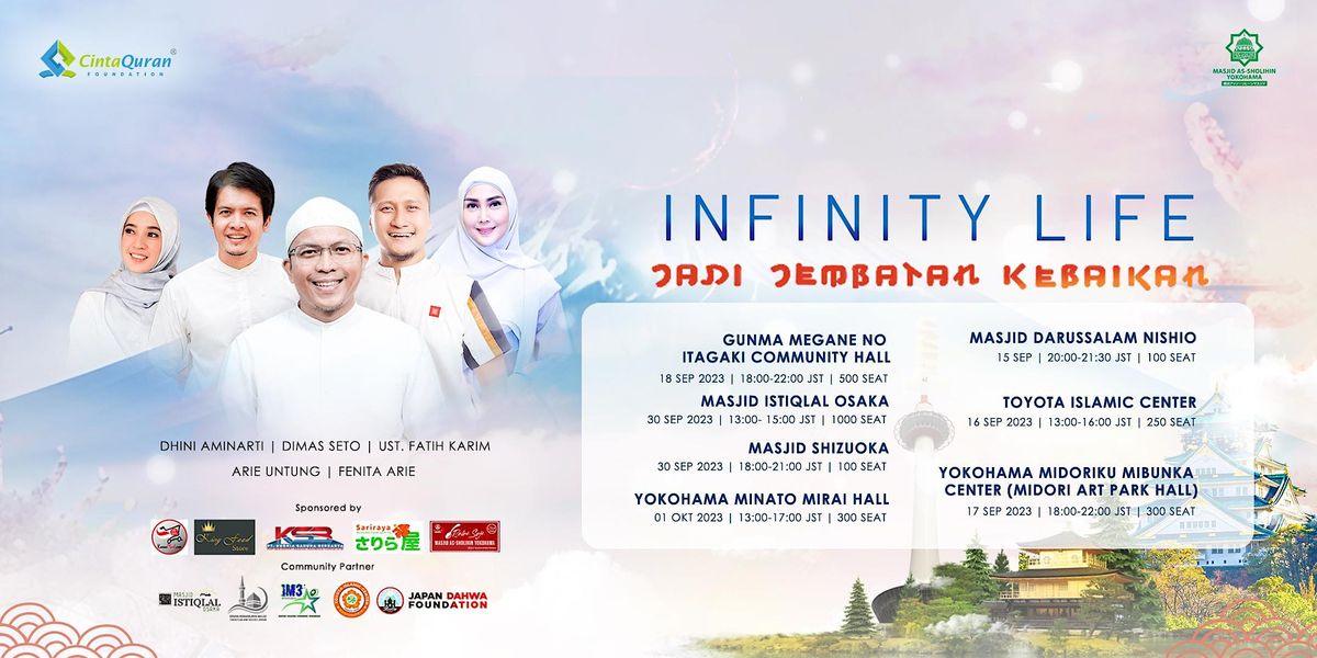 Infinity Life - Jadi Jembatan Kebaikan - Shizuoka, Masjid Shizuoka, 30 ...