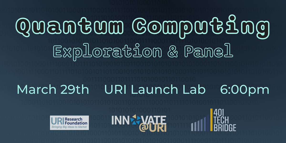 Quantum Computing Panel Discussion & Exploration, Robert L. Carothers ...