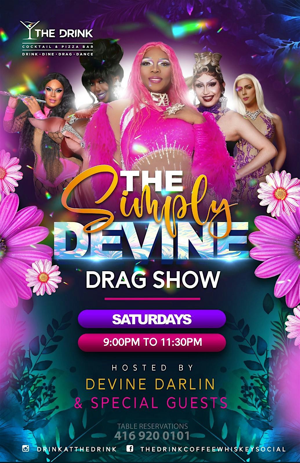 The Absolutely Devine Drag Show, The Drink, Toronto, 24 August to 27 ...