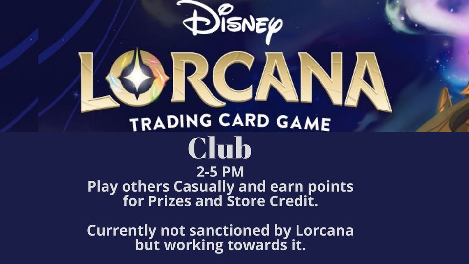 Lorcana TCG Club, Twin Dragon Games LLC, Racine, 30 December 2023 ...