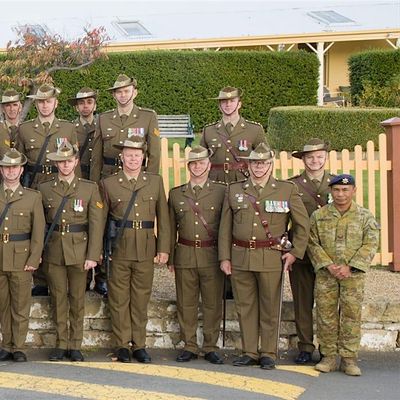 2nd Force Support Battalion Transition of Authority Parade, Anglesea ...