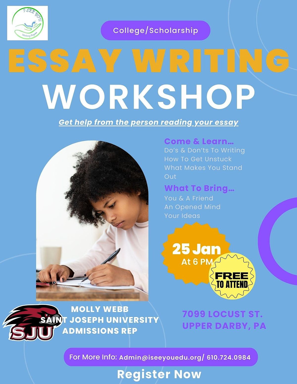 Essay Writing Workshop, 7099 Locust Street, Upper Darby, PA, USA, 25 ...